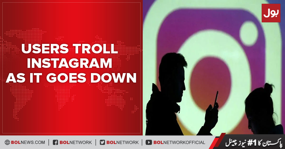 Users troll Instagram as it goes down