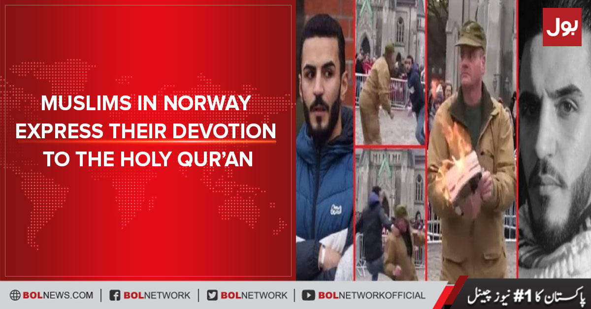 Muslims in Norway express their devotion to the Holy Qur’an
