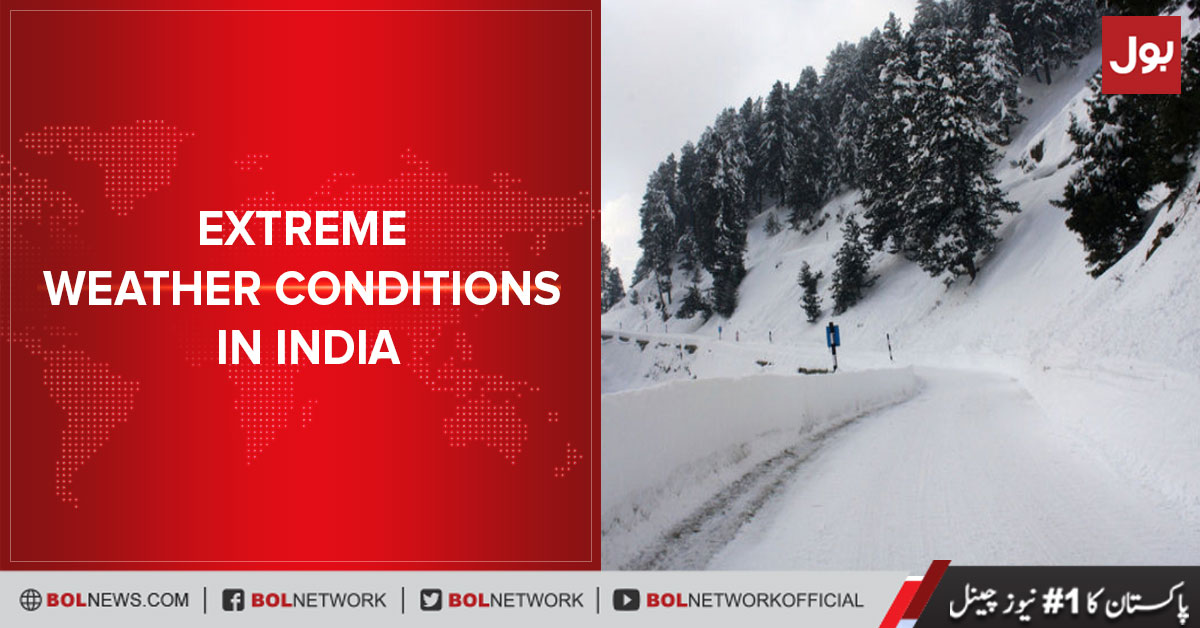 Extreme Weather patterns in India, snowfall witnessed in higher reaches