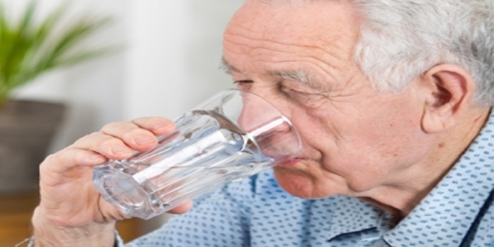 Hydration levels can trigger cognitive behavior in older people.