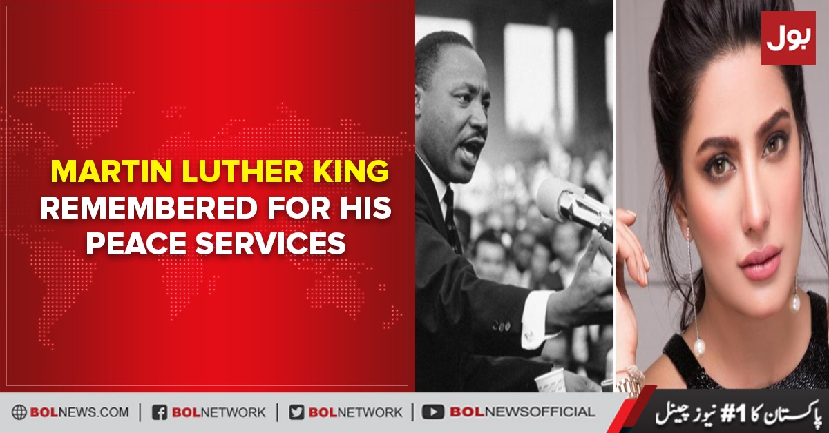Martin Luther King remembered for his peace services