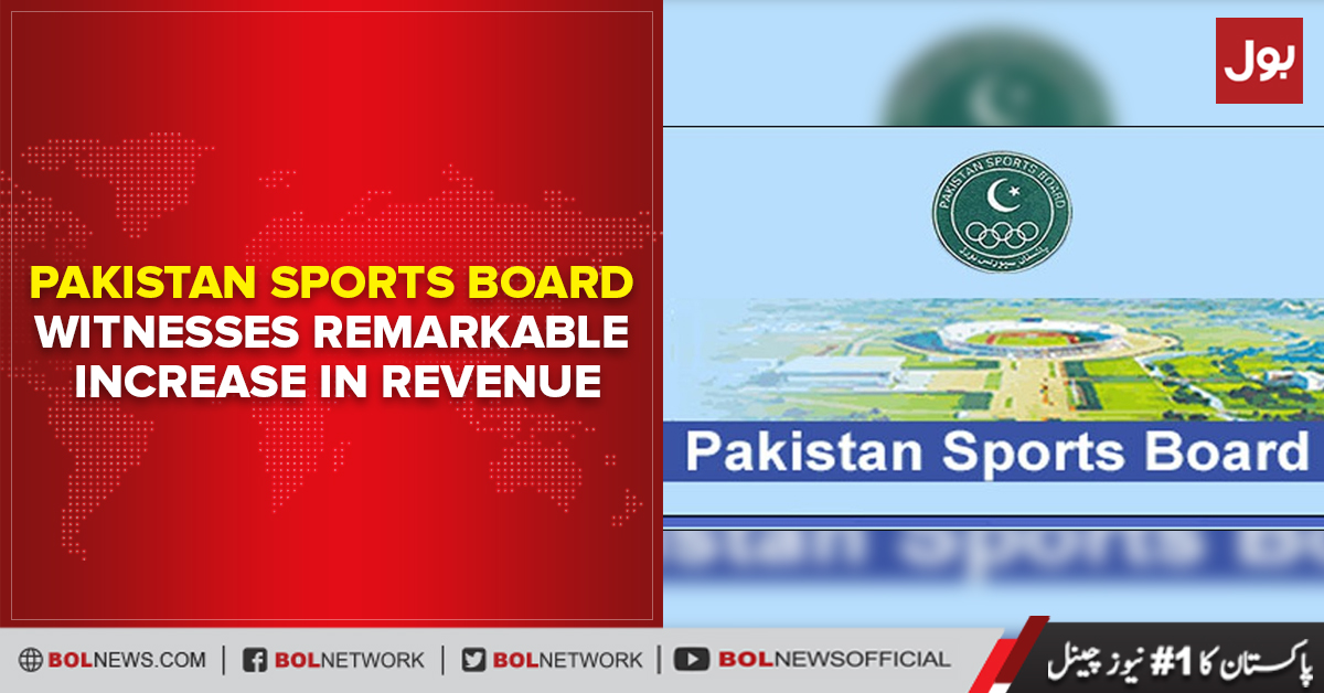 Pakistan Sports Board witnesses remarkable increase in revenue - BOL News