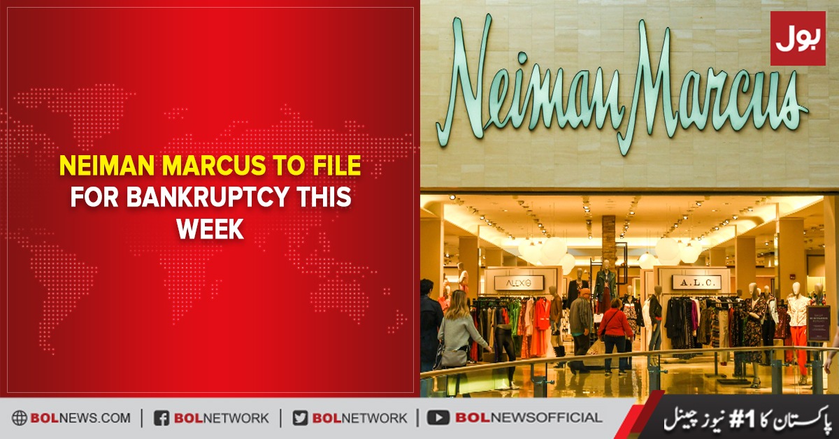 Neiman Marcus to file for bankruptcy as soon as this week