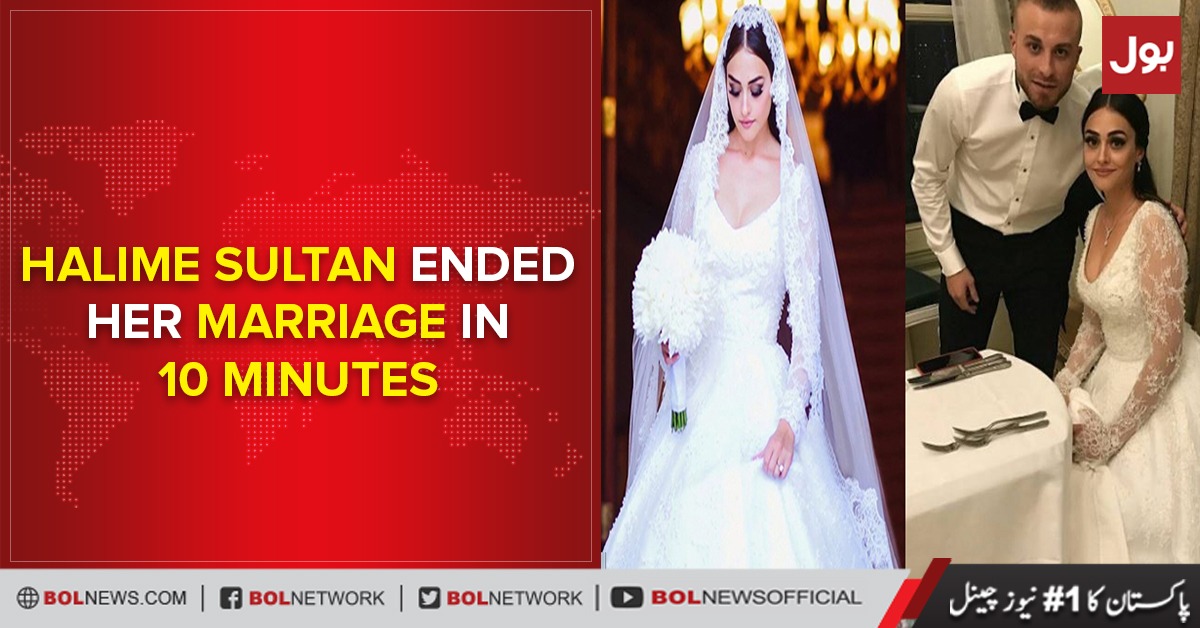 Halime Sultan ended her marriage in 10 minutes, here's why!