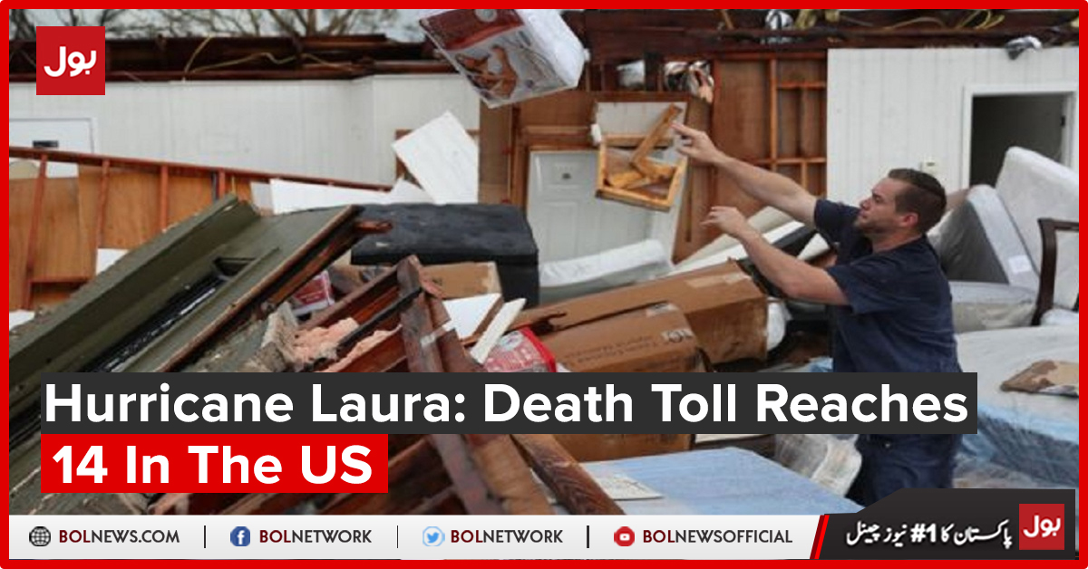 Hurricane Laura: Death toll reaches 14 in the US due to incidents