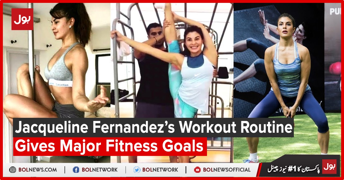 Jacqueline Fernandez's workout routine gives major fitness goals