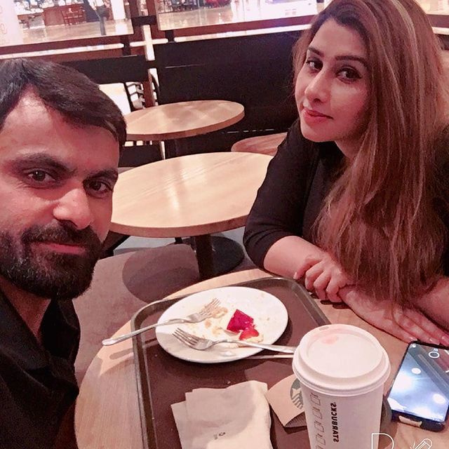 Have a look at stunning photos of Mohammad Hafeez and family