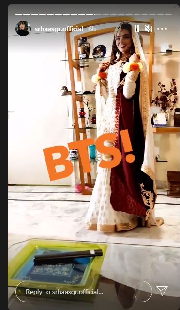 Srha Asghar got Nikkahfied; take a look at her stunning snaps