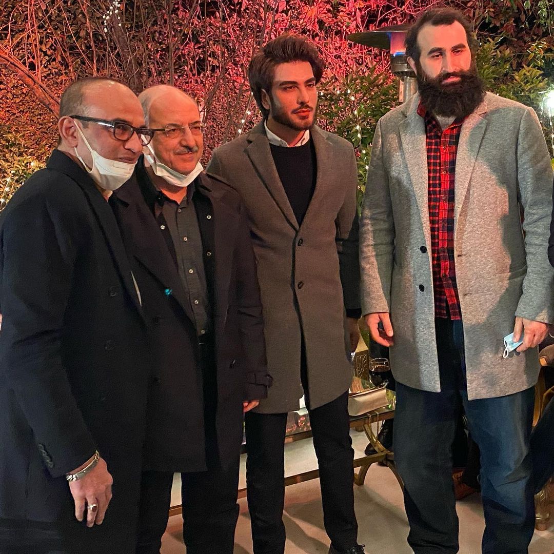 Imran Abbas meets Celal Al & team of Dirilis: Ertugrul