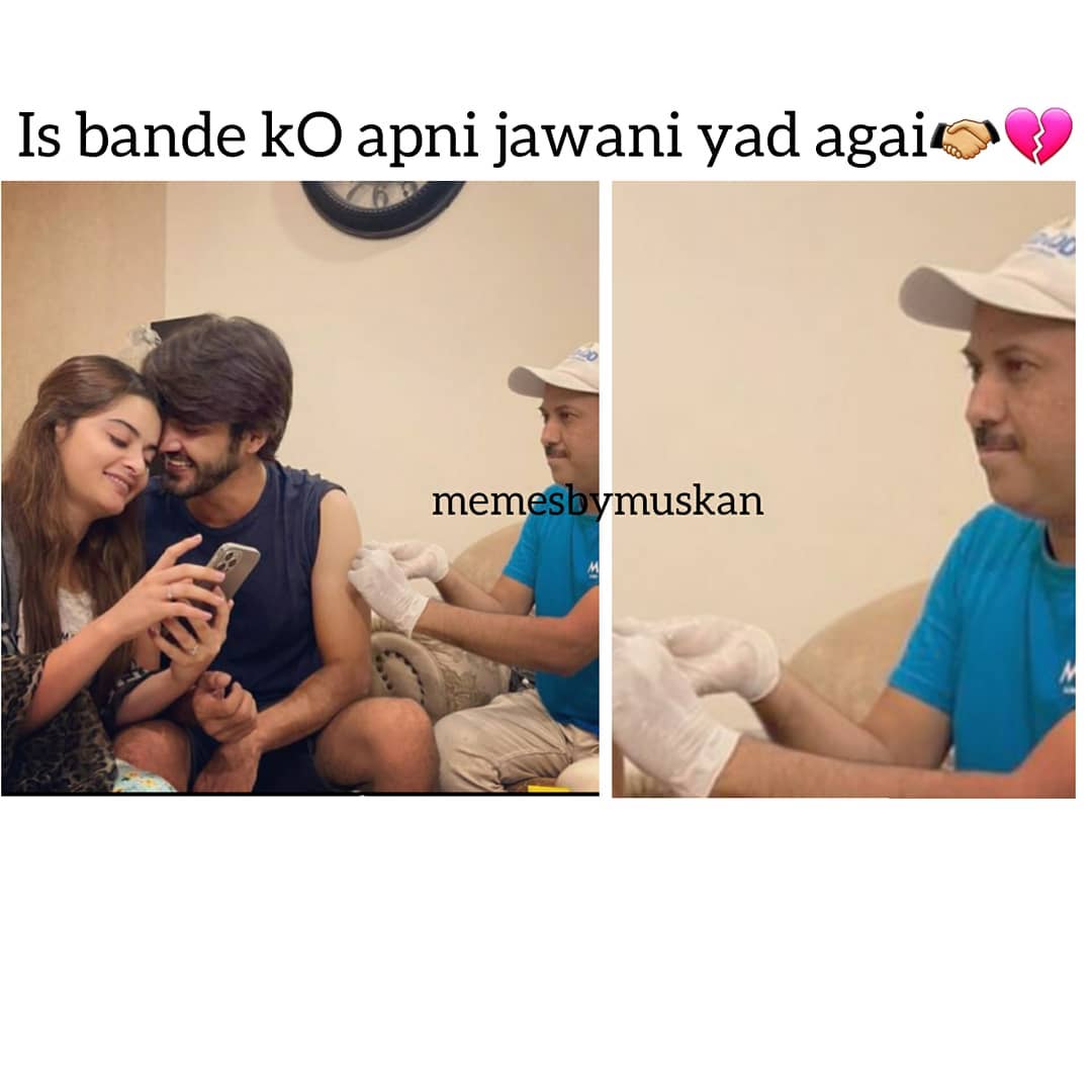 Ahsan Mohsin becomes a meme after his vaccination pictures go viral