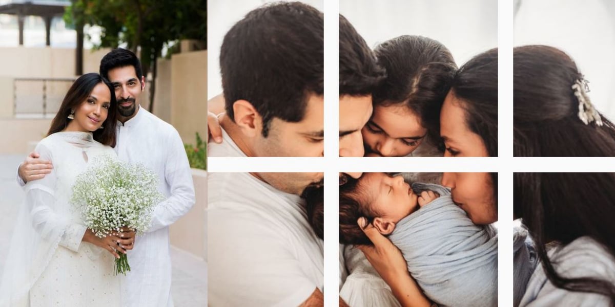 Aamina Sheikh, her second husband welcome baby boy
