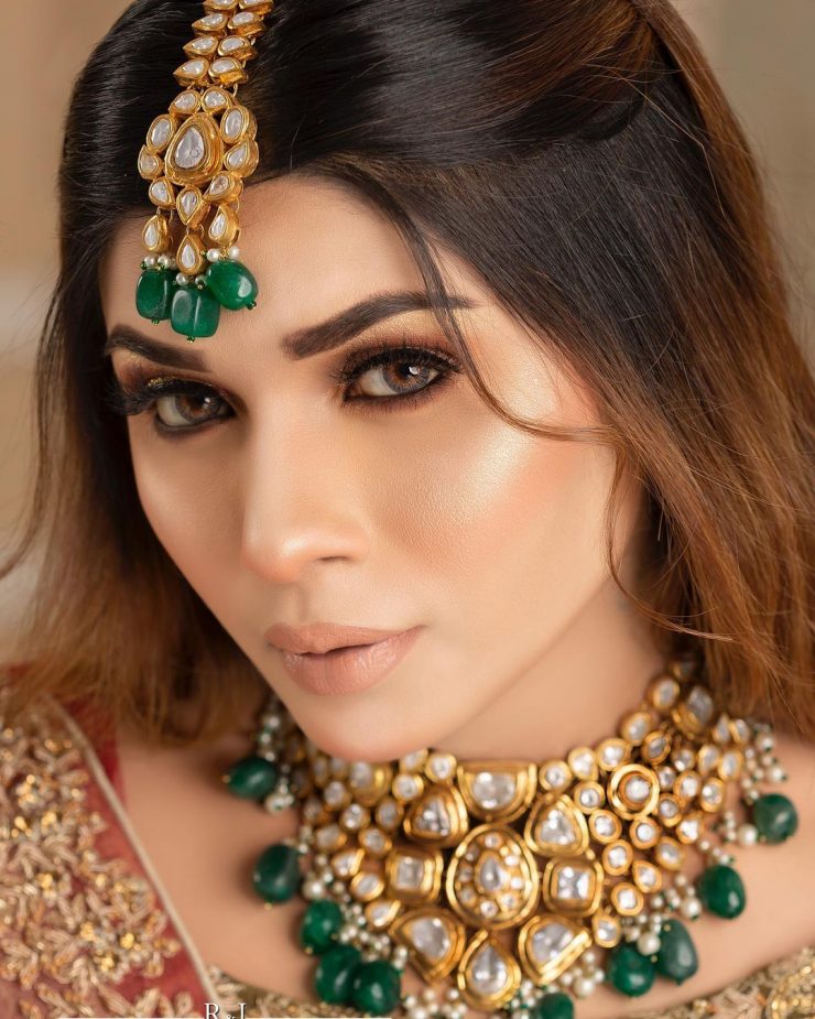 Mahi Baloch's latest bridal shoot increases her ethereal beauty, see photos