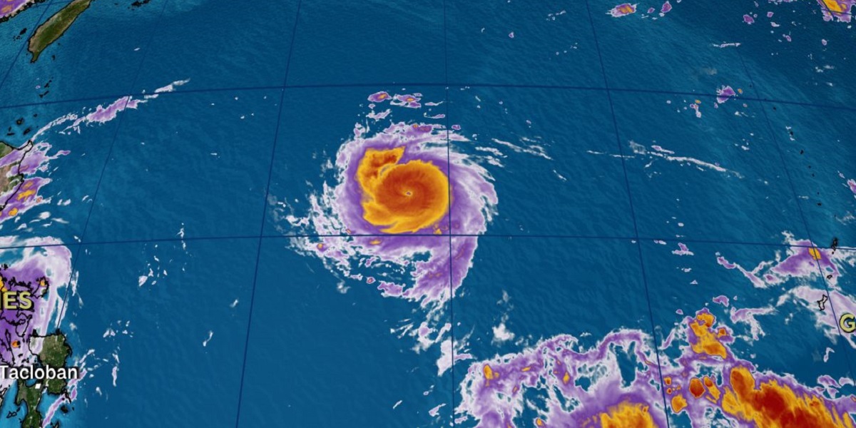 Typhoon Chanthu is making its last effect on eastern Asia