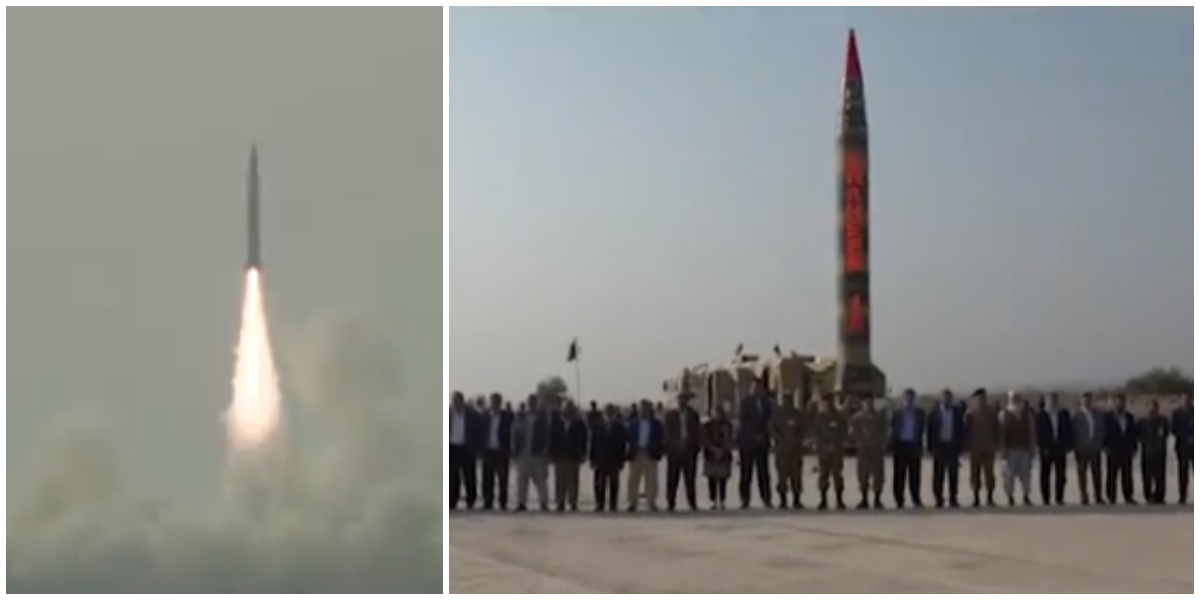 Pakistan conducts successful flight test of Shaheen-III ballistic missile