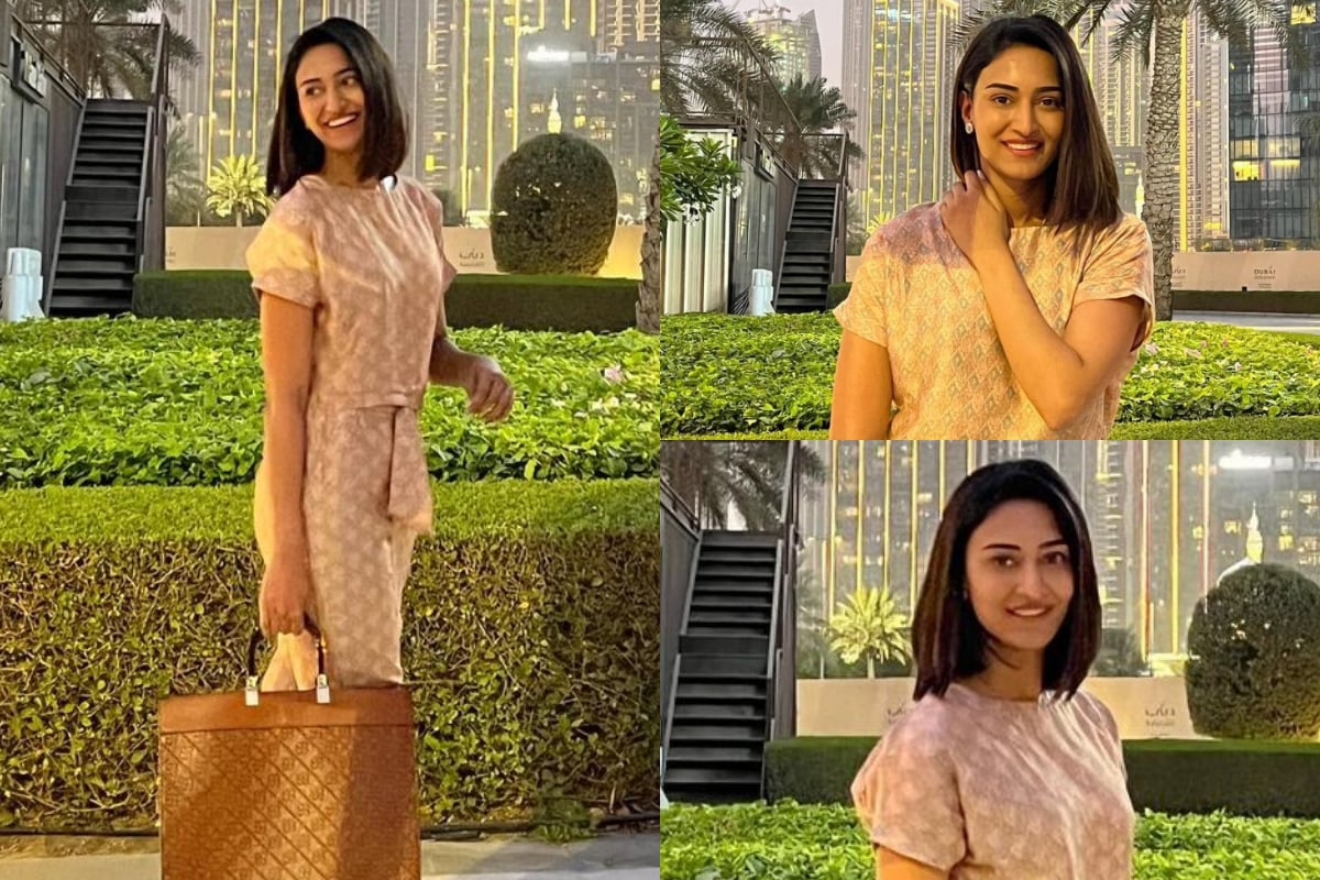 Erica Fernandes Looks Stunning in a Beige Co-ord Set