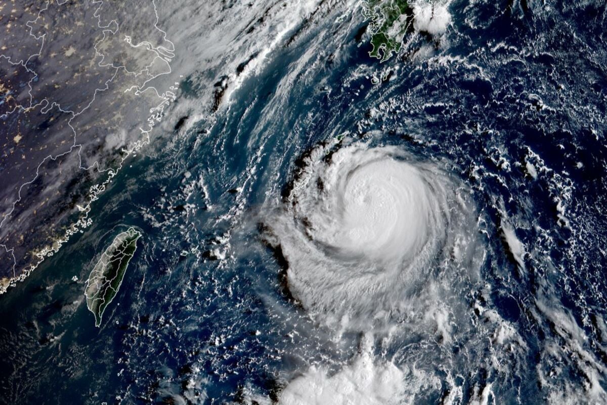 Super typhoon near Okinawa, Japan is the strongest storm yet