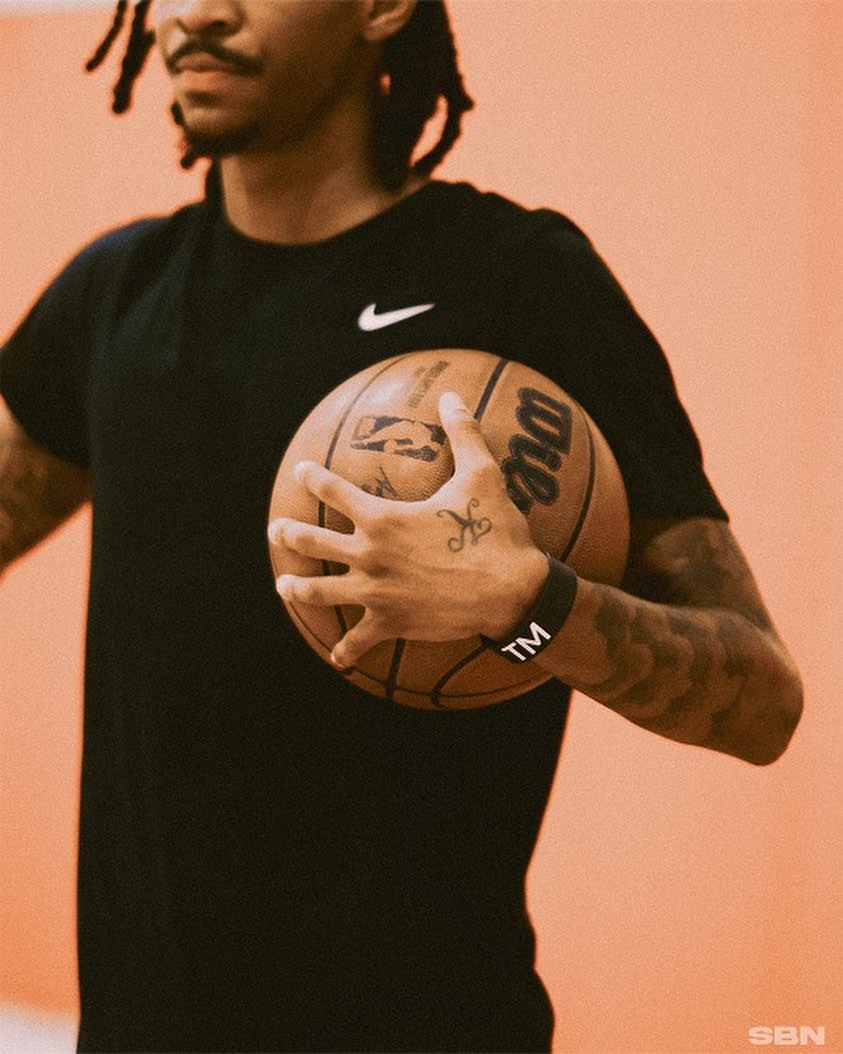 Ja Morant working out in gym, see pics