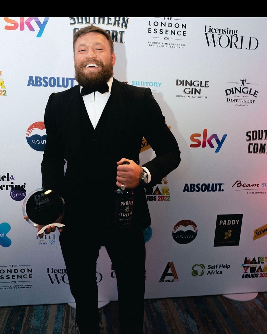 Conor McGregor Bar of the year awards, see pics