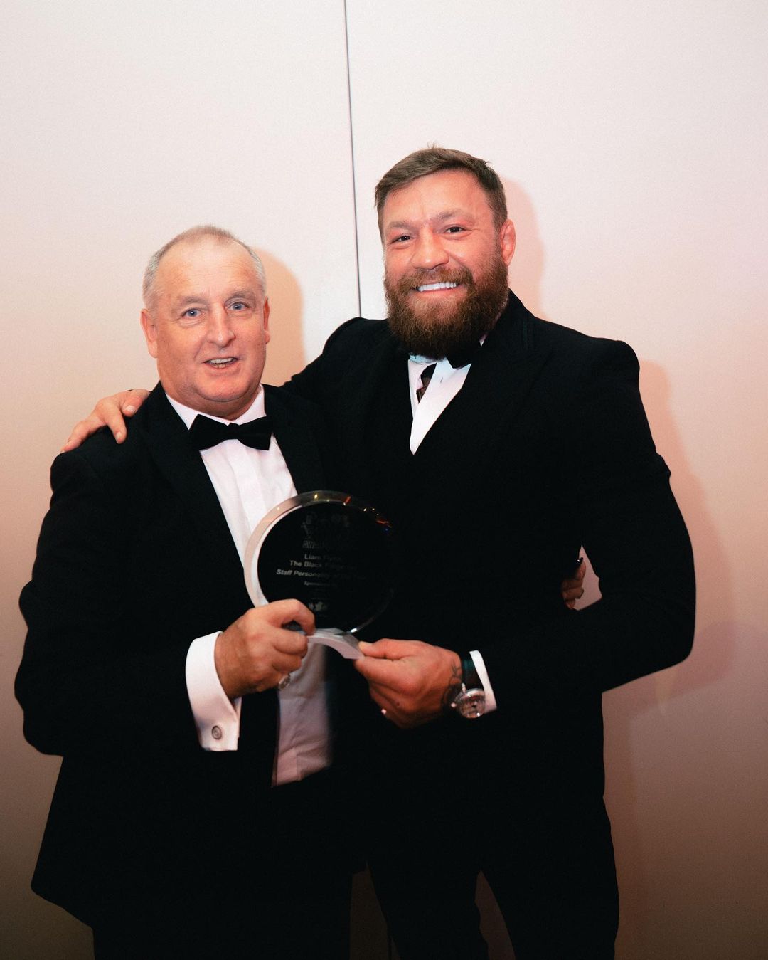 Conor McGregor Bar of the year awards, see pics