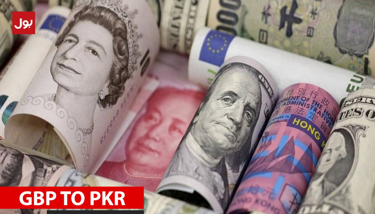 GBP TO PKR and other currency rates in Pakistan on 27 Sep 2022