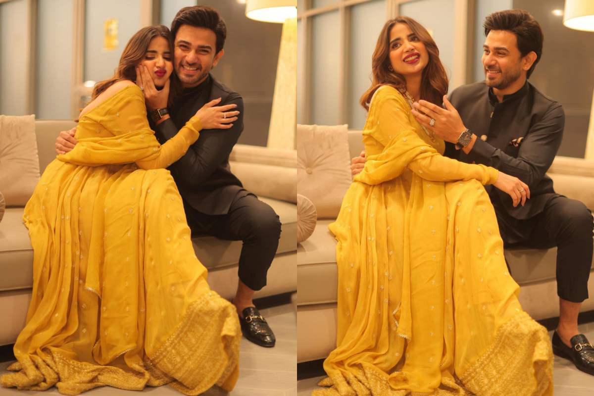 Saboor is making waves with her new viral video