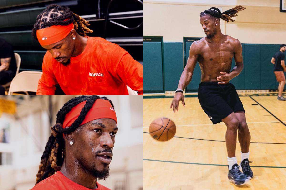 Jimmy Butler showing his moves, see pics