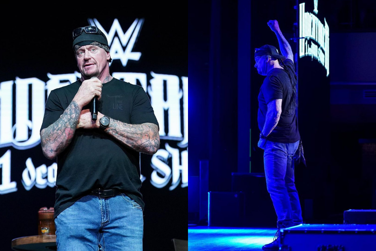 Undertaker: Shared his latest debut show photos