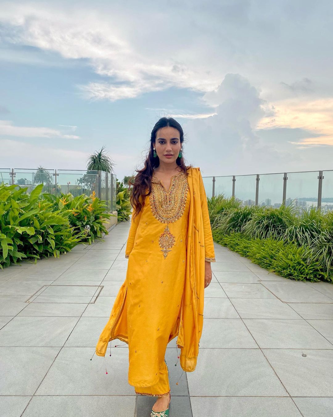 Surbhi Jyoti looks ravishing in yellow