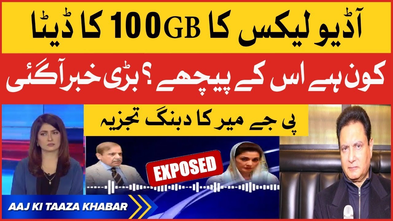 PM Shehbaz Govt Audio Leaked | 100GB of data Exposed? | Parvez Jamil ...
