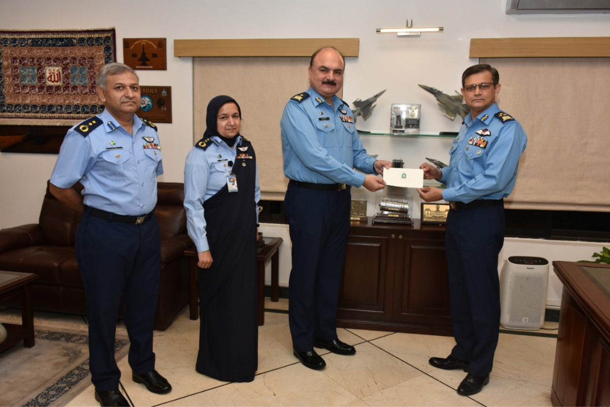 Pakistan Air Force Women’s Association flood relief activities