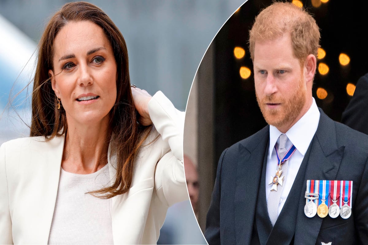 Kate Middleton 'never acknowledged' Prince Harry