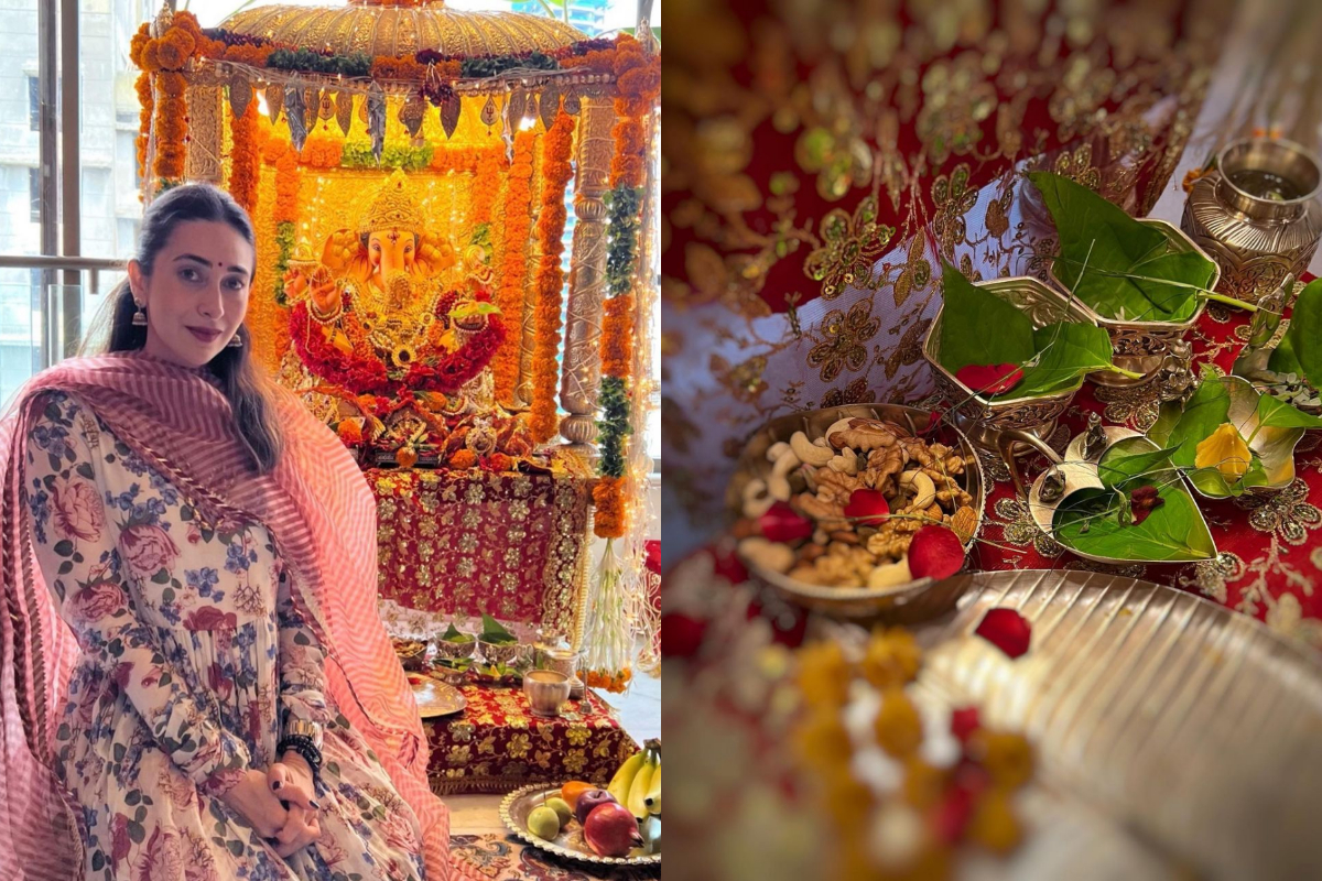 Karisma Kapoor drops pictures in a floral print