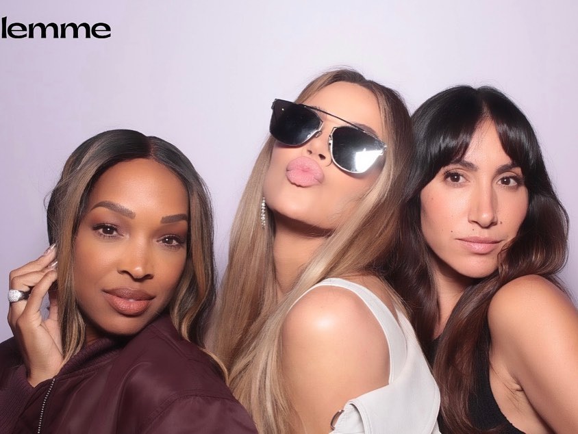 Khloé Kardashian appears with family at lemme brand launch party