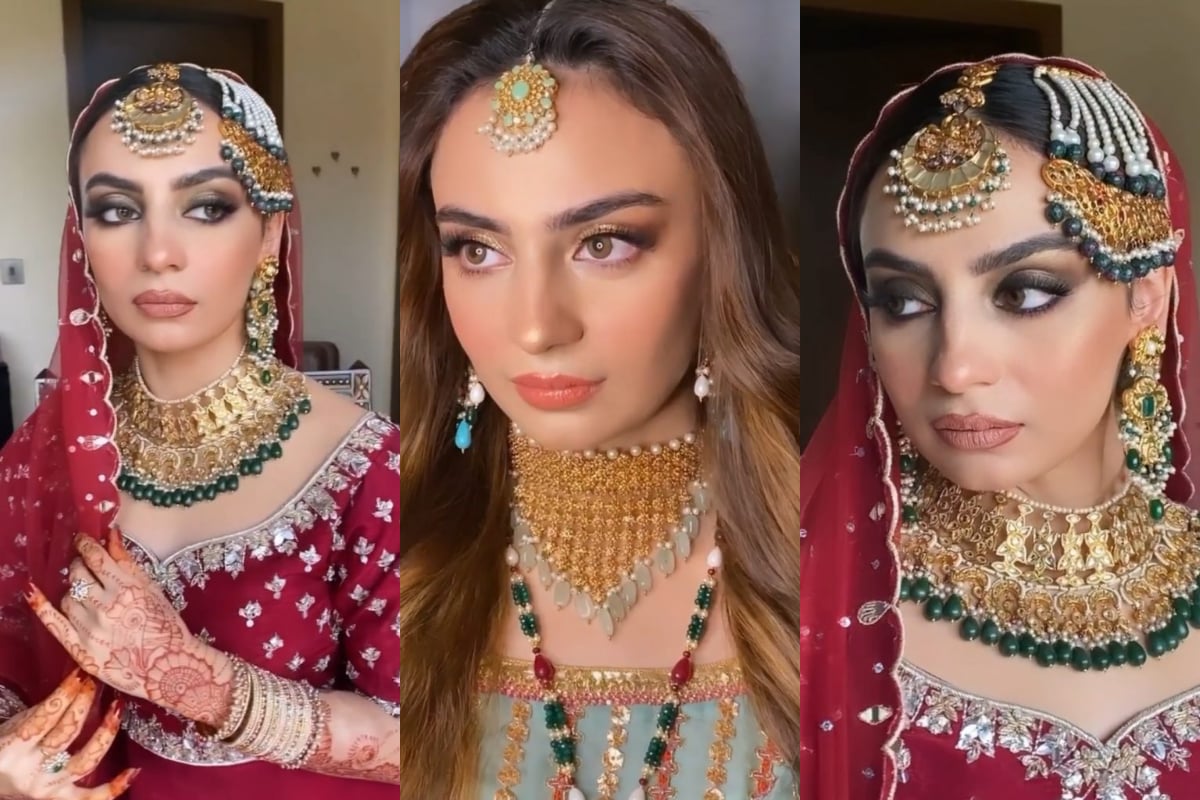 Mehar Bano MUA drops her alluring bridal looks: see photos