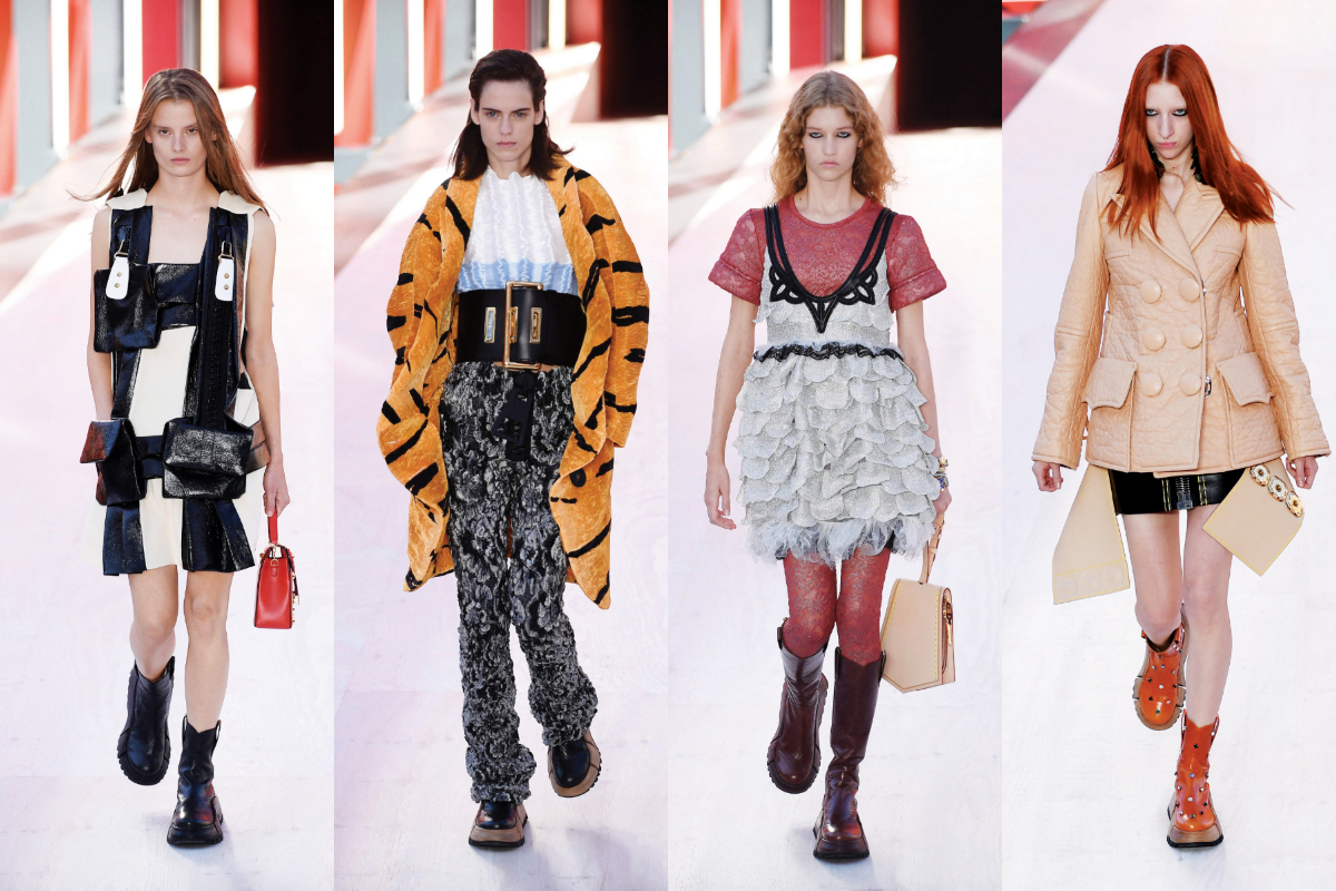 Glitter and glitz at Paris Womenswear Fashion Week