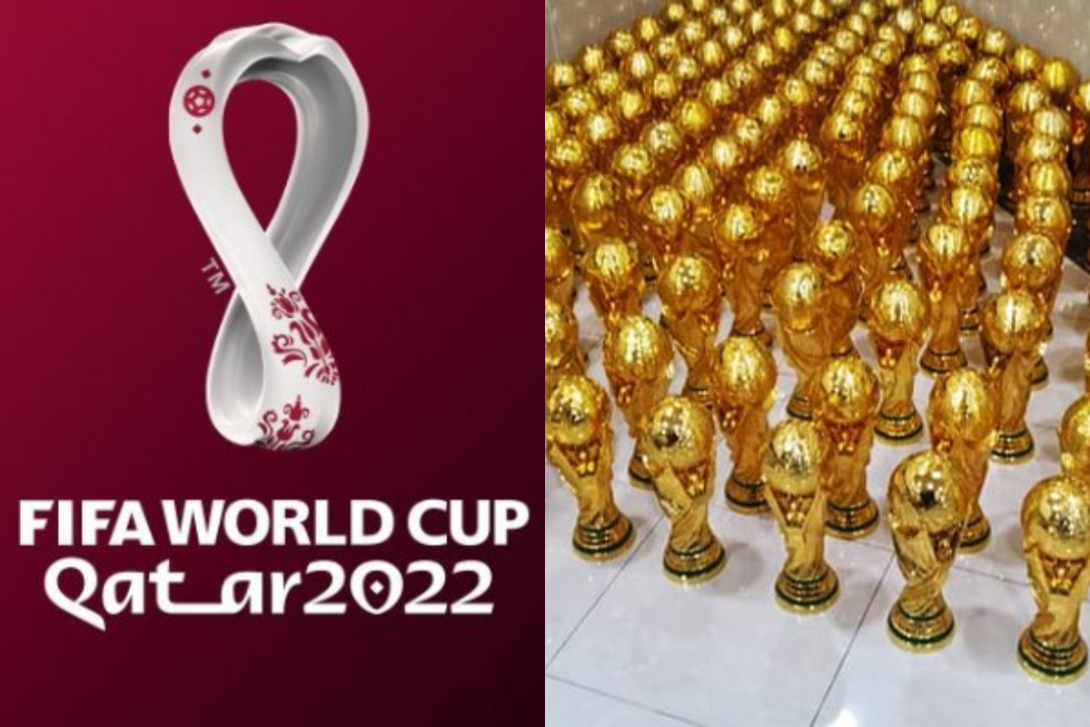 Qatari authorities have confiscated some fake FIFA Cup trophies