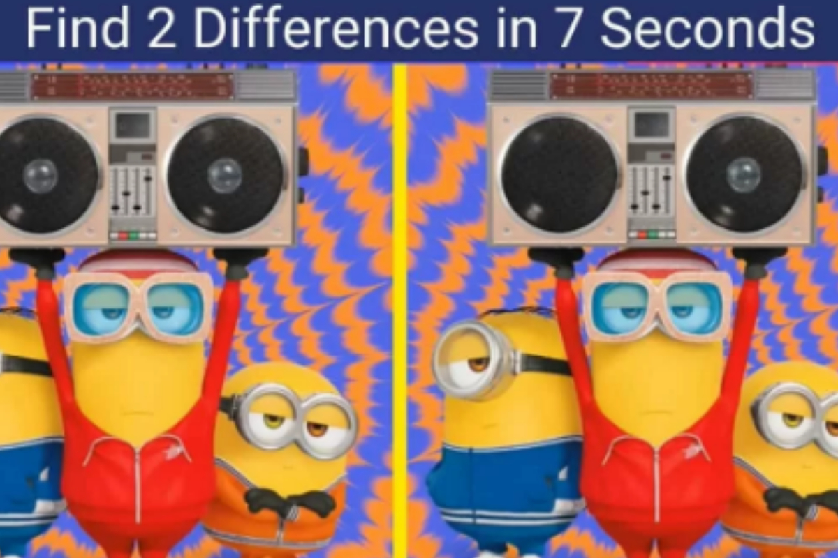 Can you tell the difference between two pictures in 7 seconds?