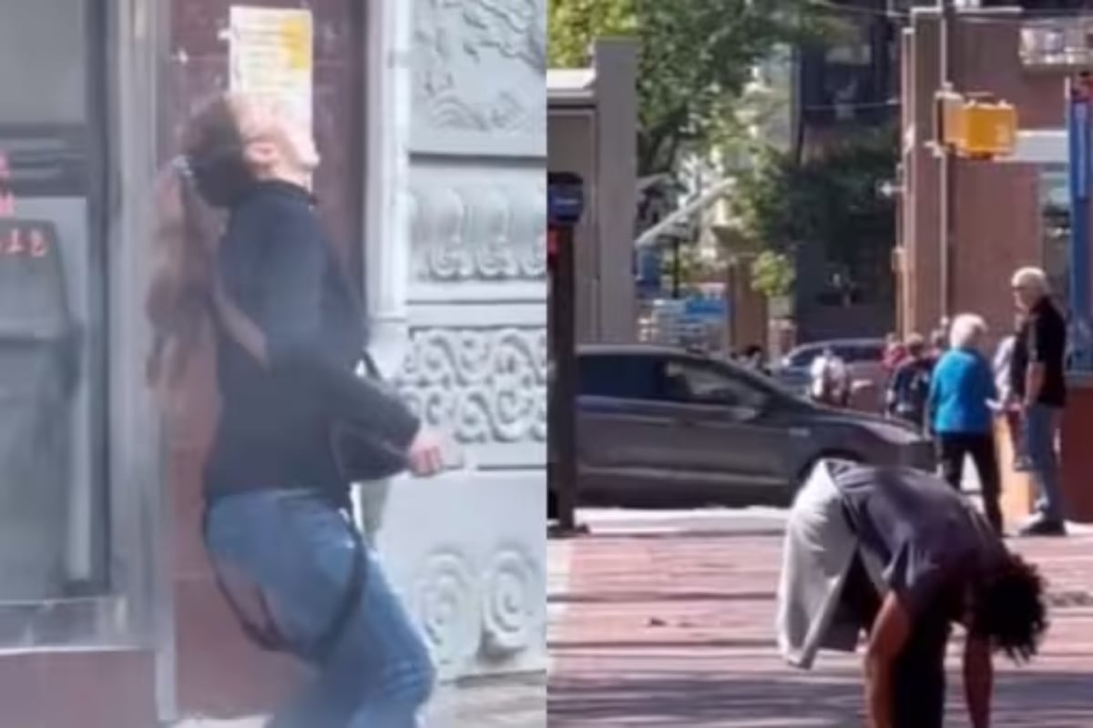 Drugs or zombies? Video shows strange action in people