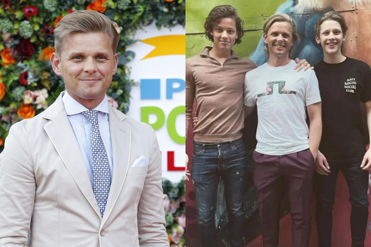 Jeff Brazier celebrates his first christmas apart from Kate Dwyer