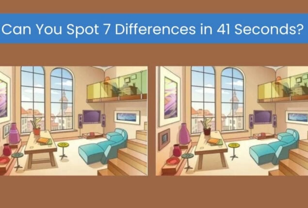 Spot The Difference: Spot 7 differences in 41 seconds Spot The Difference: Spot 7 differences in 41 seconds