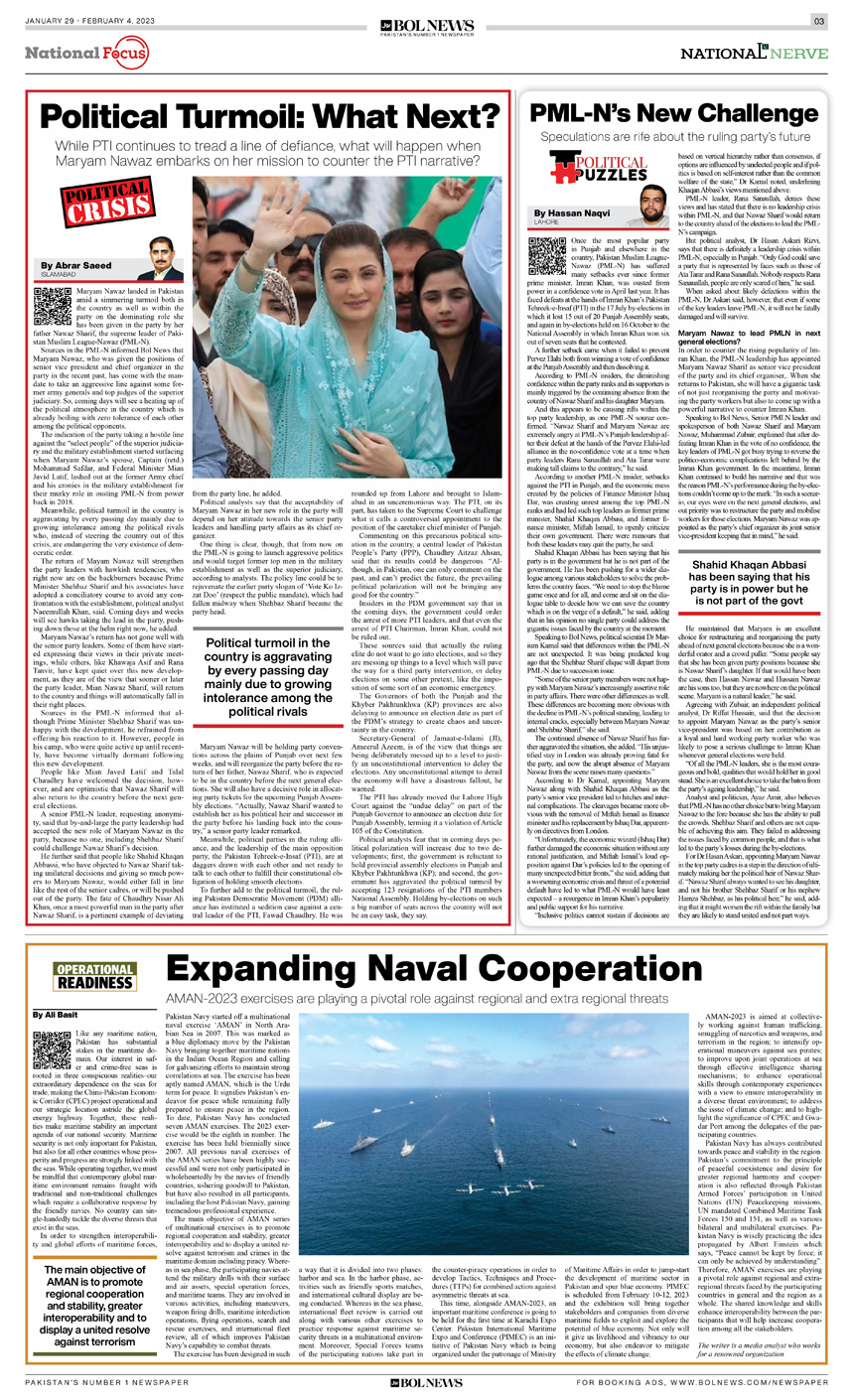 Newspaper 29 January 2023 | E-Paper | BOL News | Pakistan's #1 ...