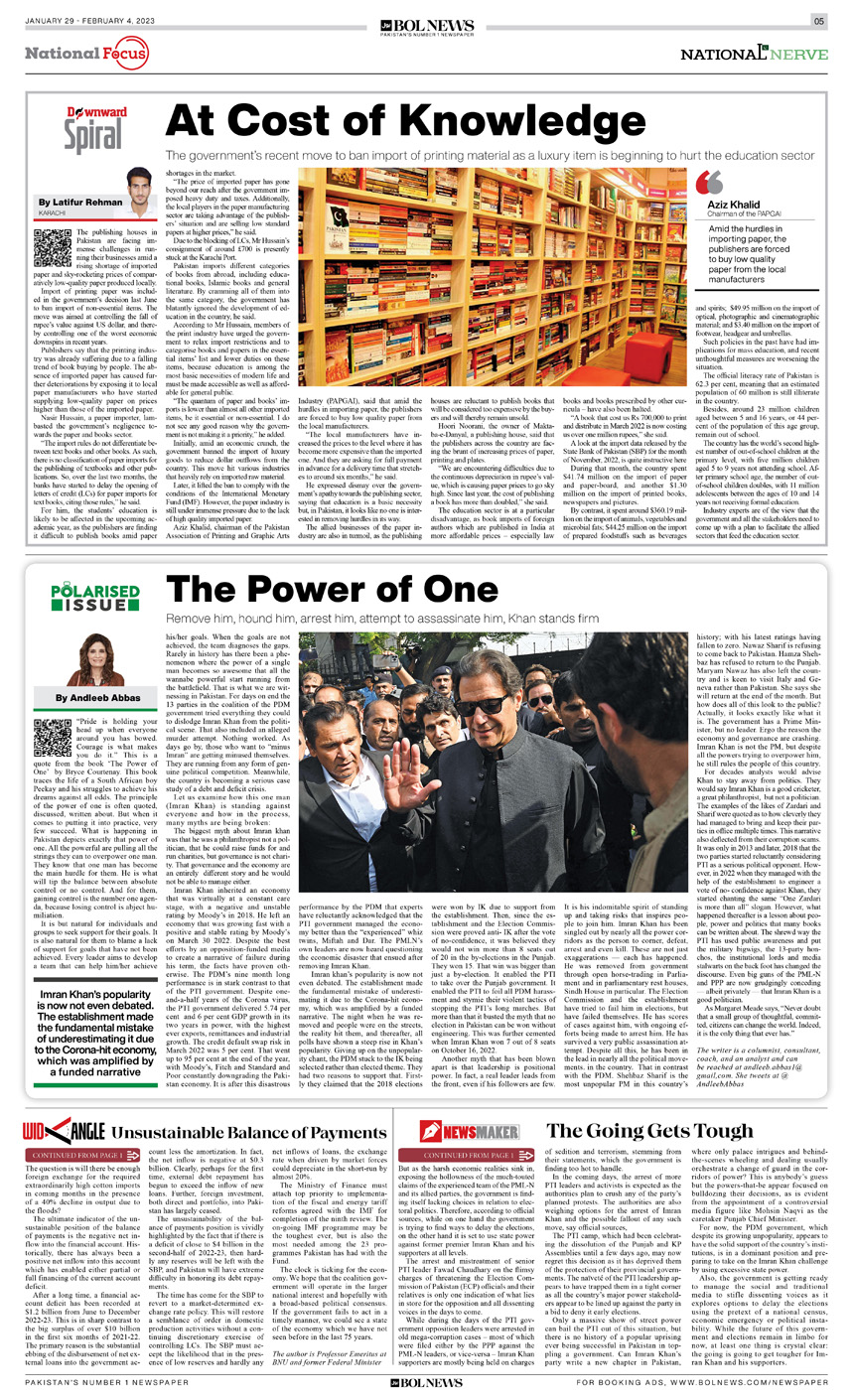 Newspaper 29 January 2023 | E-Paper | BOL News | Pakistan's #1 ...