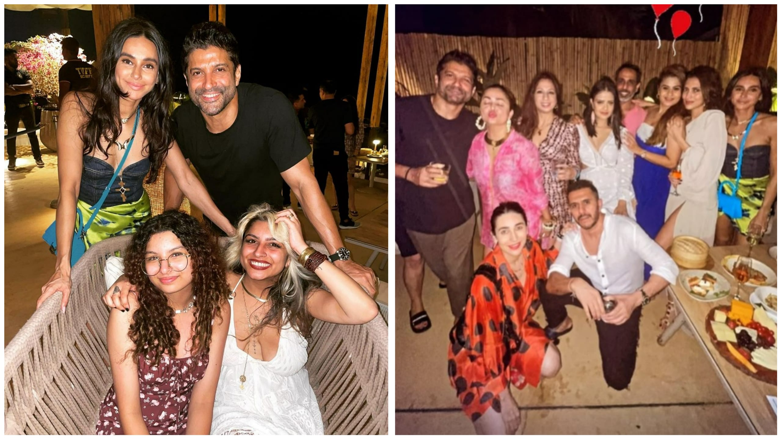 Watch: Farhan Akhtar celebrated birthday with Karisma Kapoor, Amrita ...