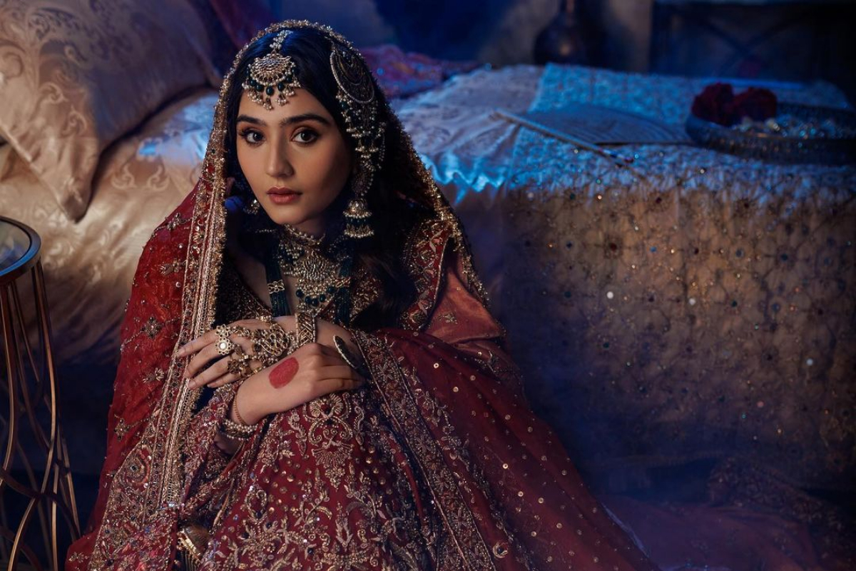 Durefishan Saleem looks beautiful & stylish in bridal photoshoot