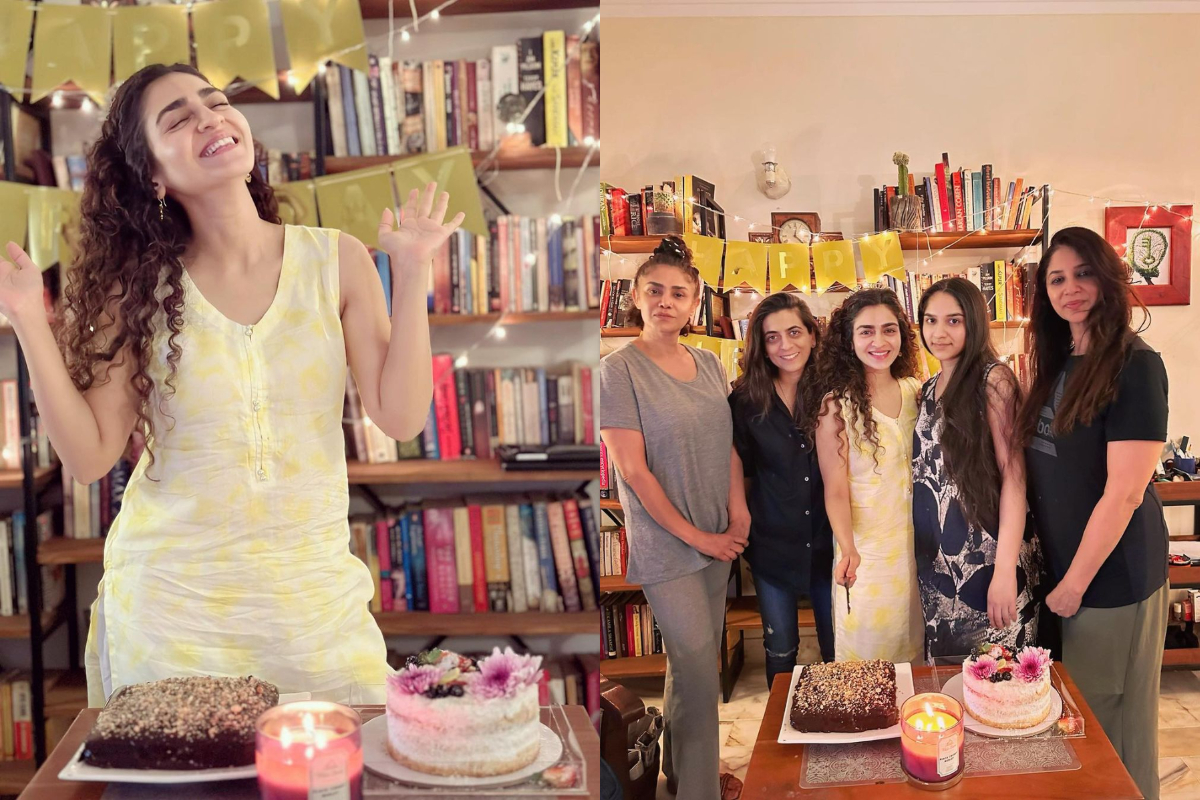 Hajra Yamen celebrates Joyful Birthday Bash with Loved Ones