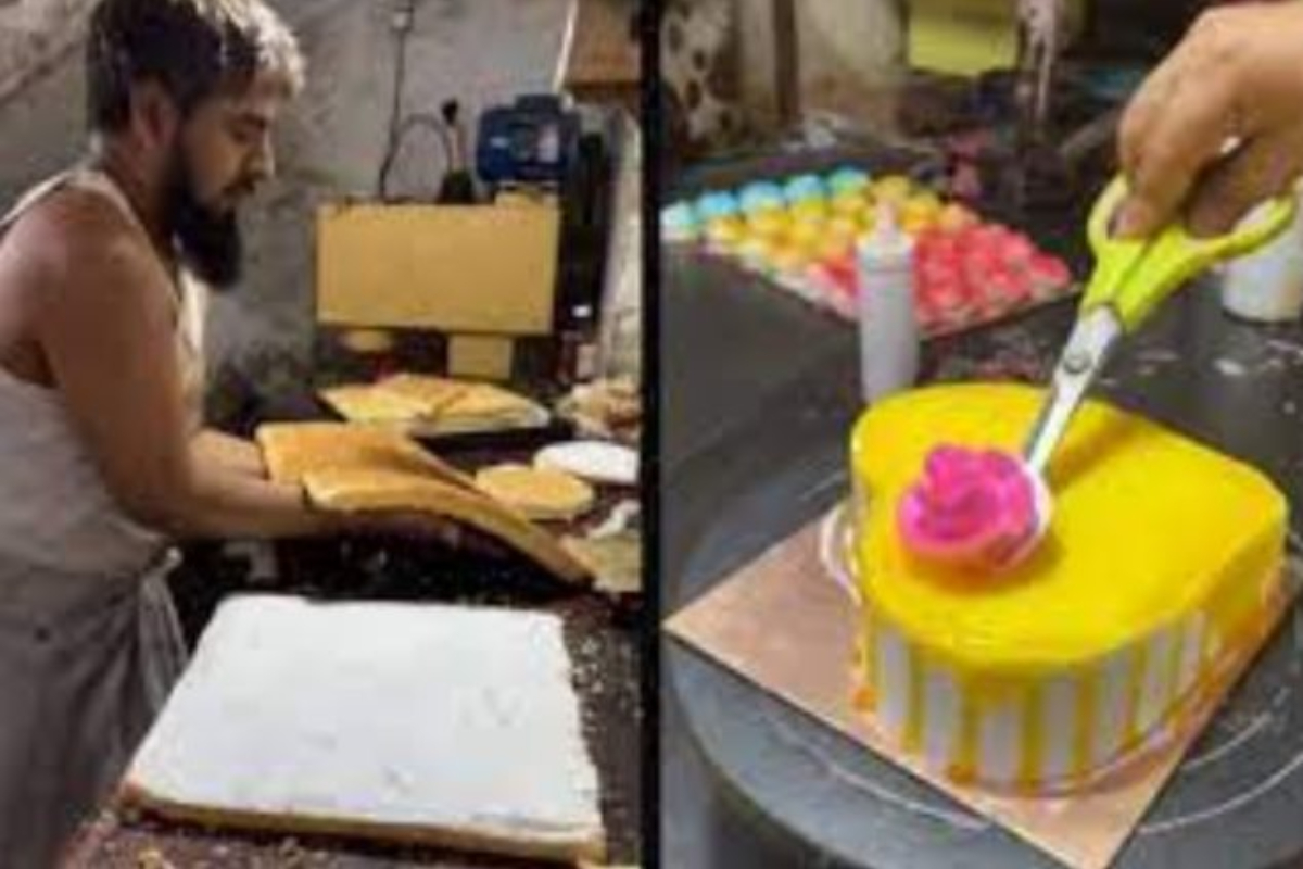 Fascinating Viral Video Reveals Large-Scale Cake Production Captivating ...