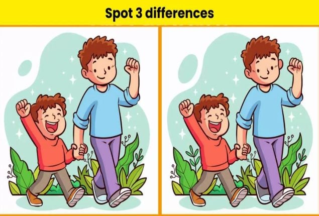 Spot The Difference Can You Spot 3 Differences In 11 Seconds