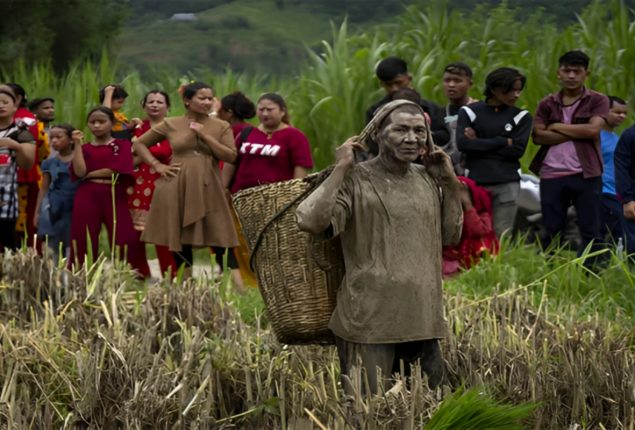 Rice Planting Day in Nepal Brings Joyful Feasts for Farmers
