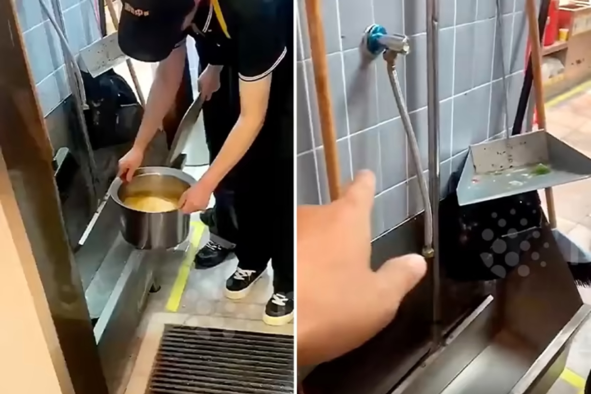 Tianye Restaurant Caught Diluting Orange Juice With Mop Water – BOL News