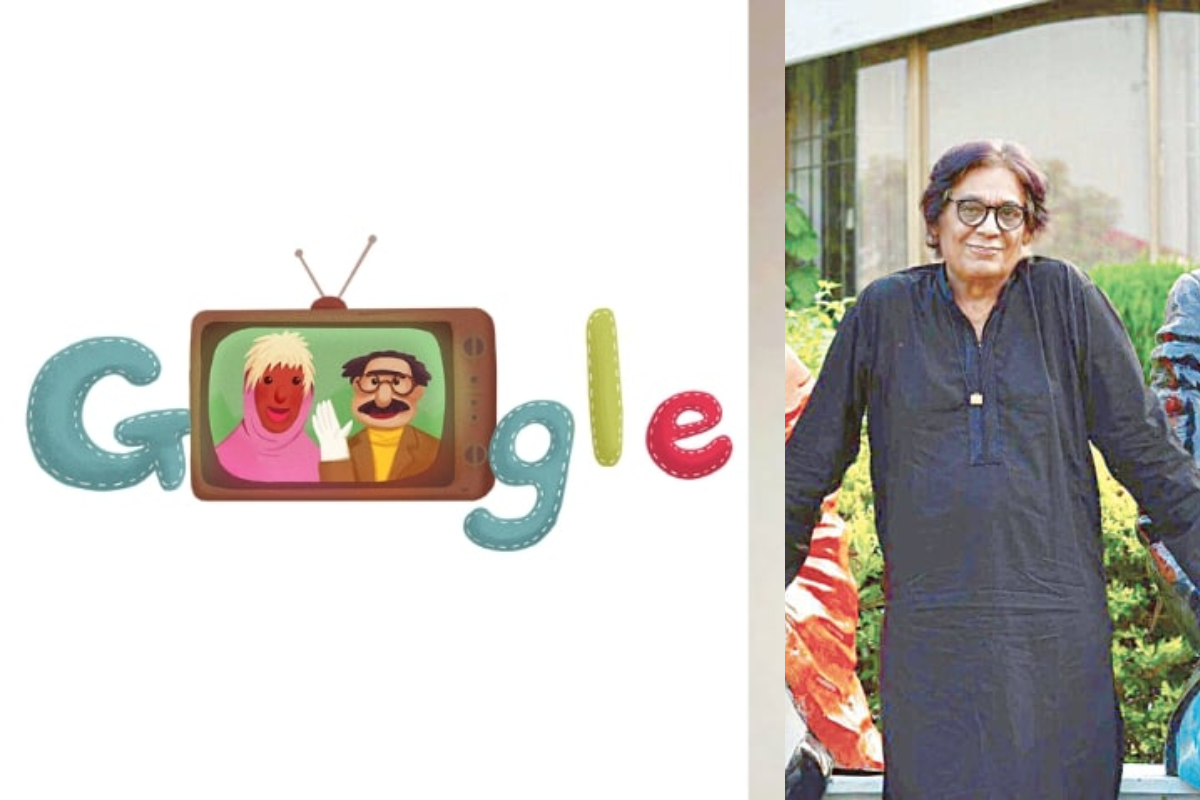 Google Doodle Honors Renowned Pakistani Farooq Qaiser